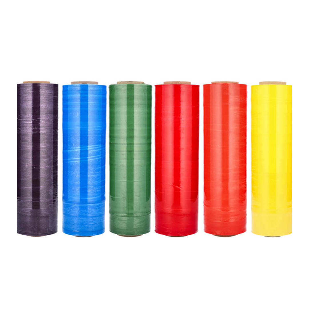 Colored Stretch Wrap – Suppliesbyprime